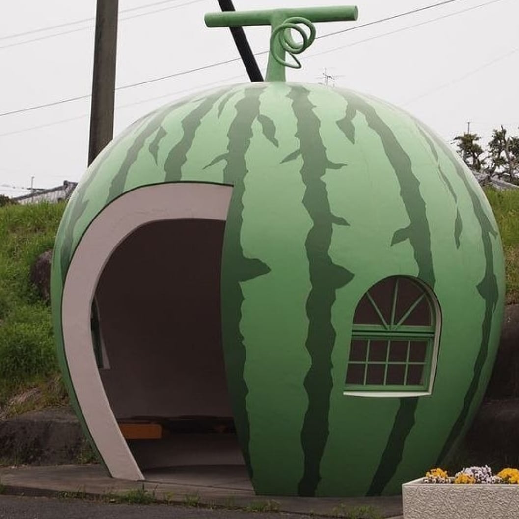 The Fruit Bus Stops Of Japan Sudden Chic